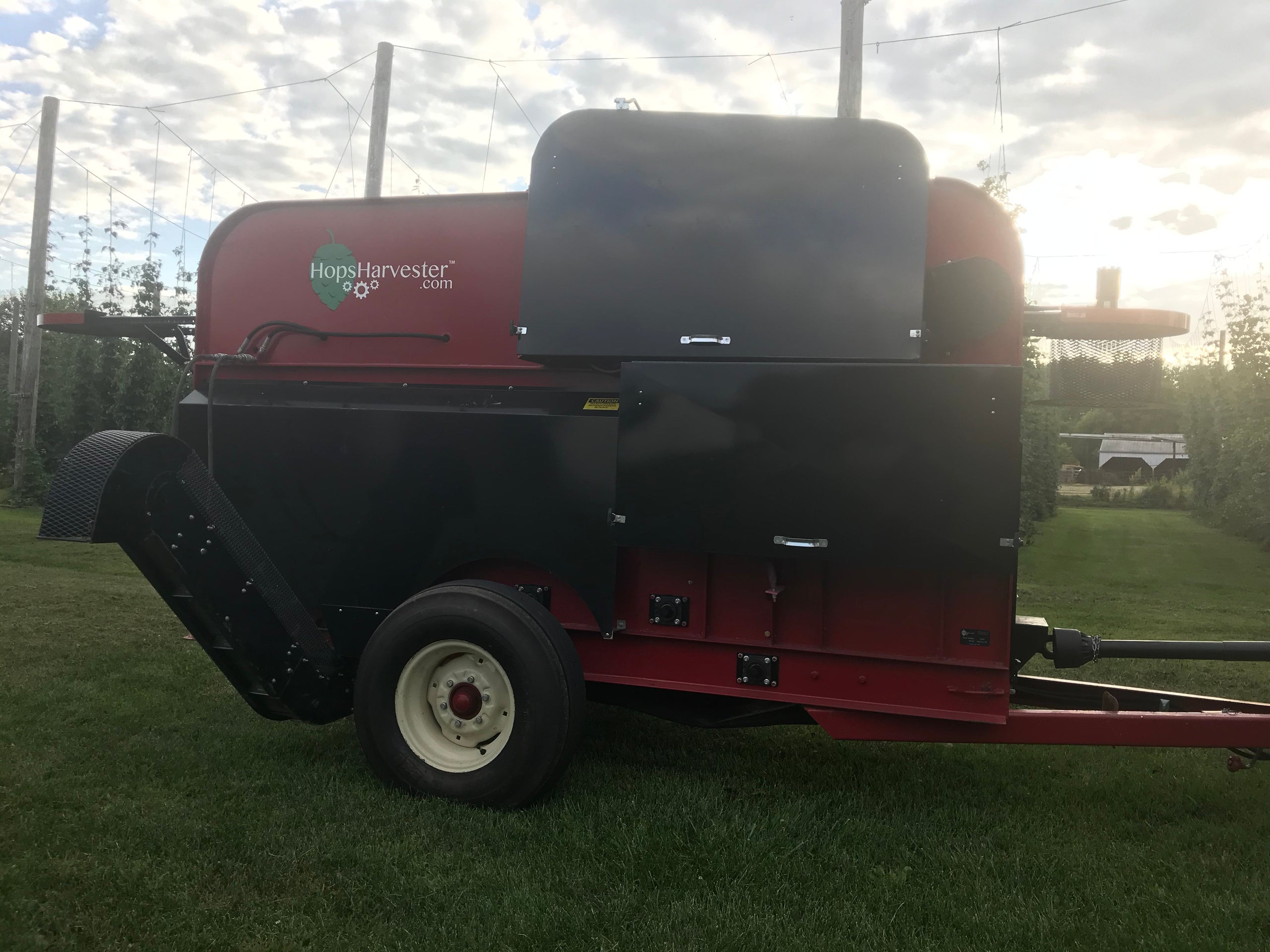 Live Wire Hops Harvester Rental | Live Wire Hops